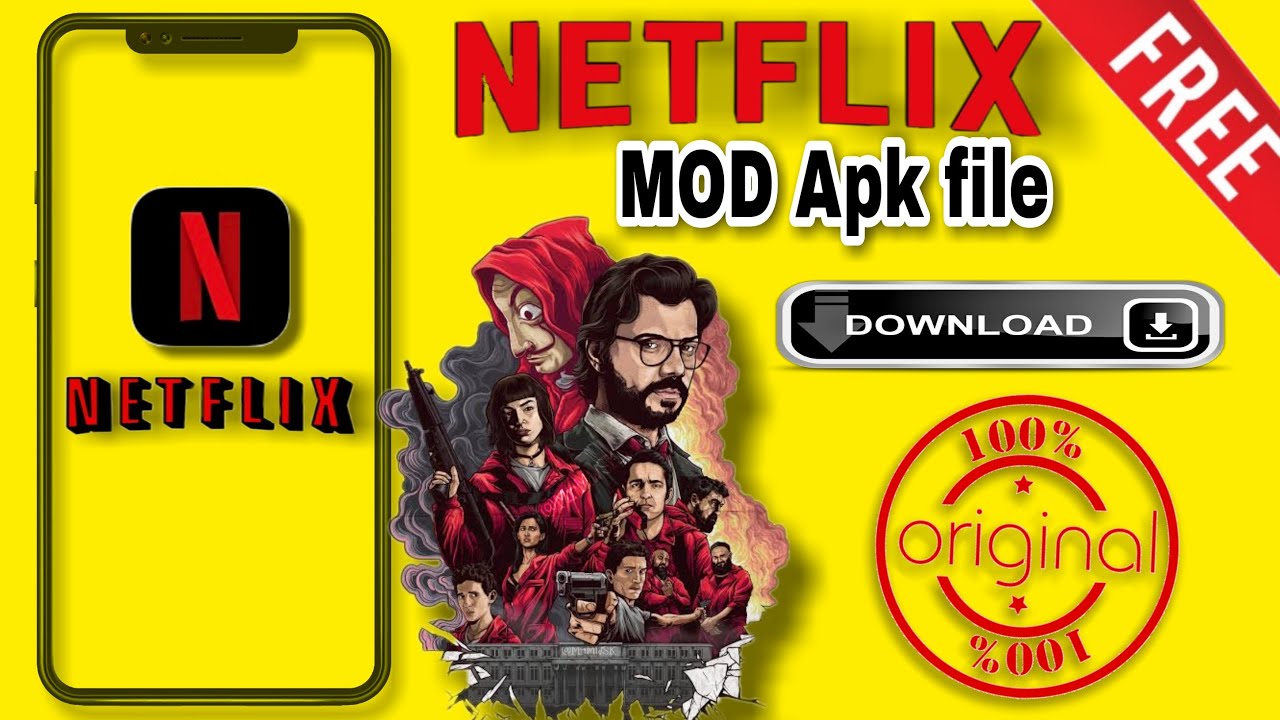 Netflix Mod apk || Money Heist || how to download Netflix mod apk ...