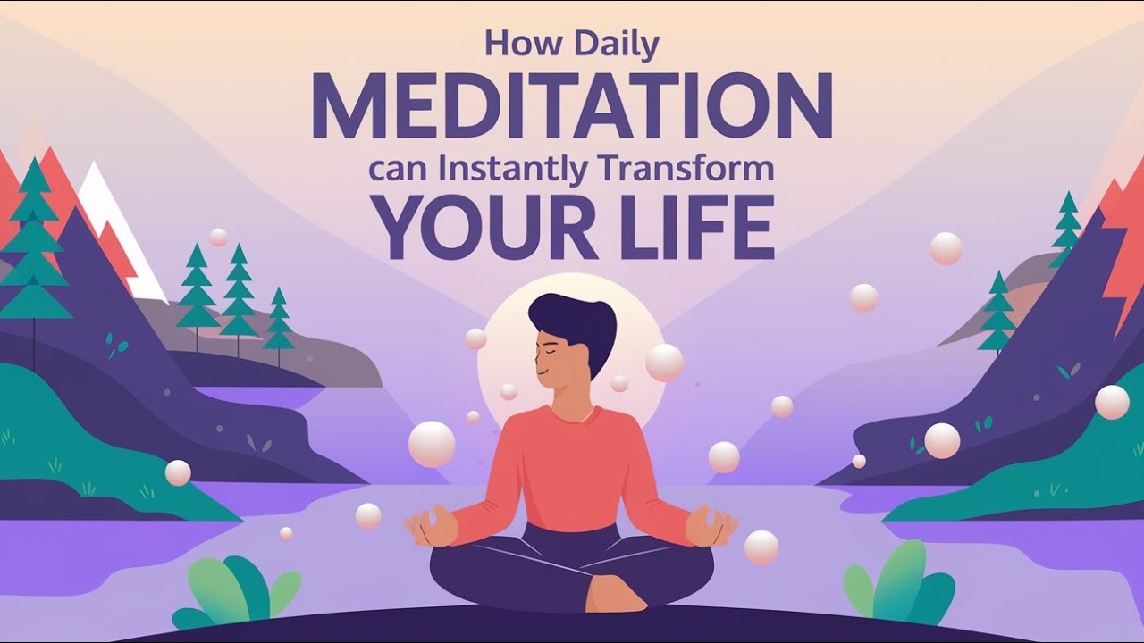 How Daily Meditation Can Instantly Transform Your Life - YouTube