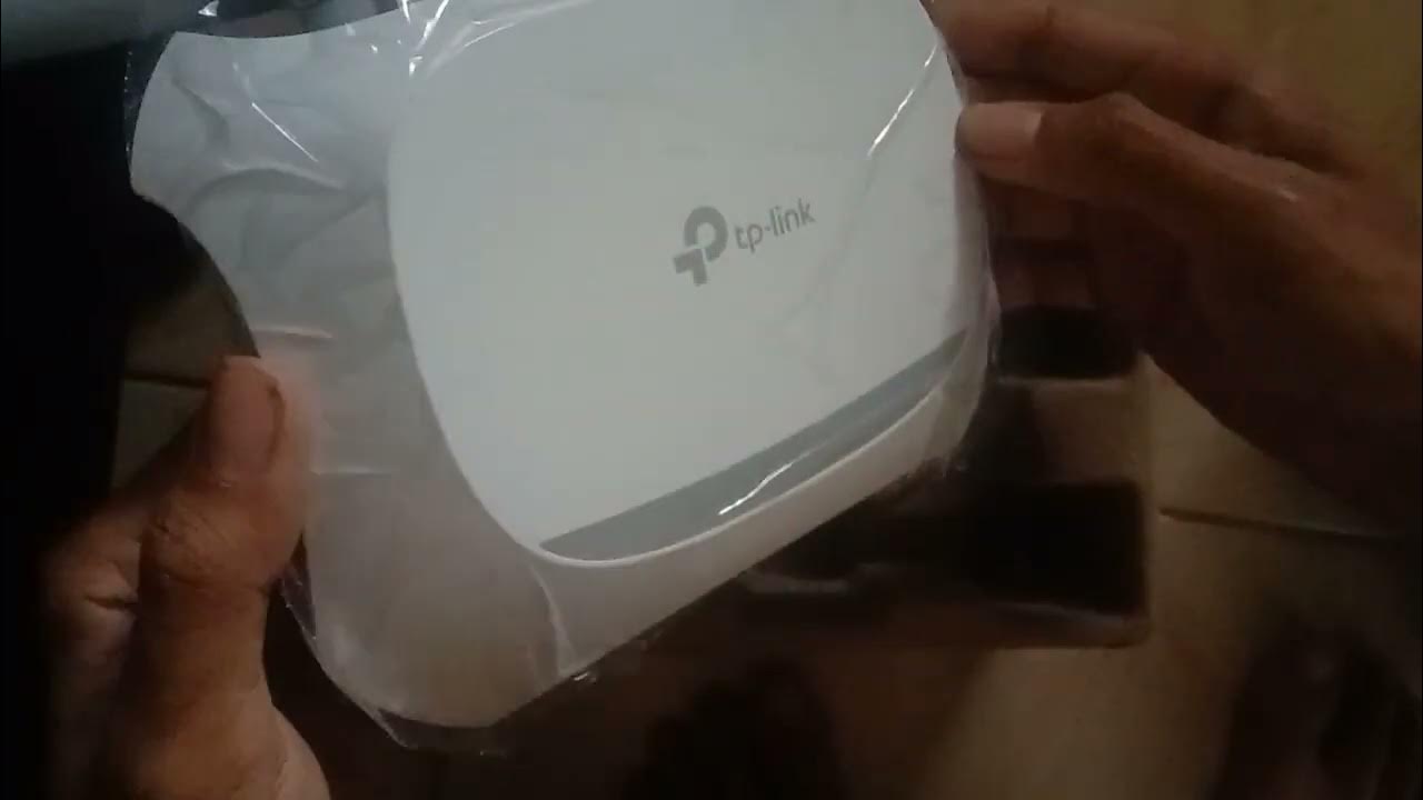 reviuw dan setting router tp link wr840, - YouTube