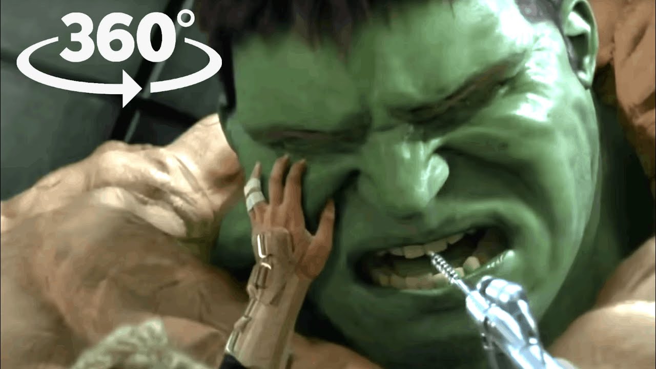 VR 360° Hulk Escapes Military Base - Hulk (2003) - YouTube