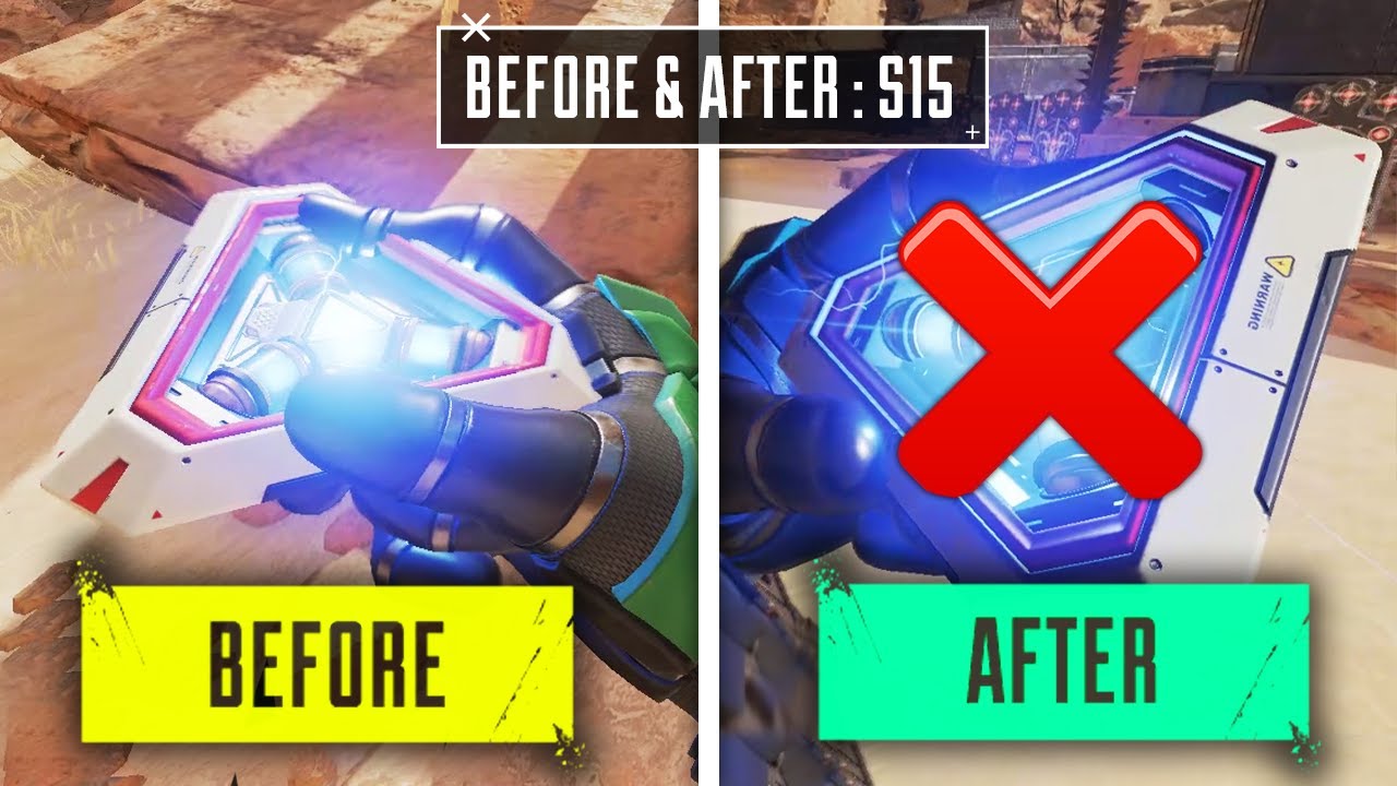 NEW LEGEND Changes Before Vs After - Apex Legends Season 15 - YouTube