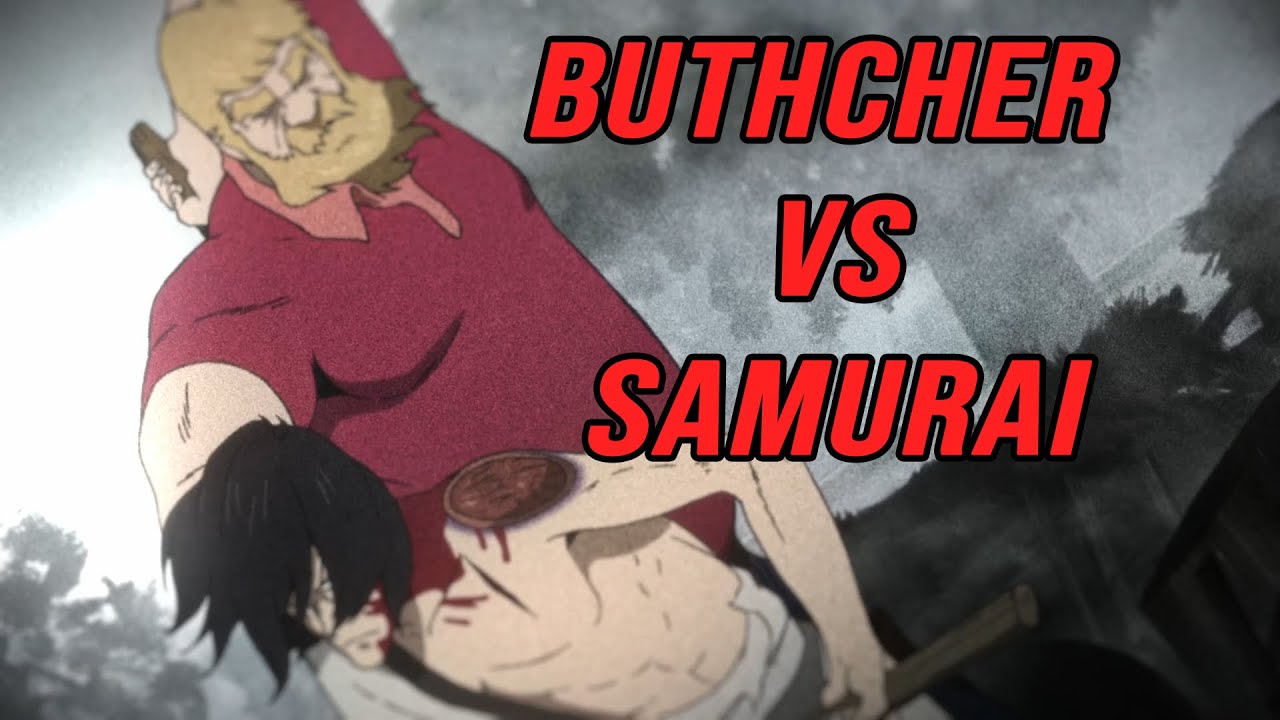 The Most Brutal Anime Fight Hawk vs Goemon Lupin the third - YouTube