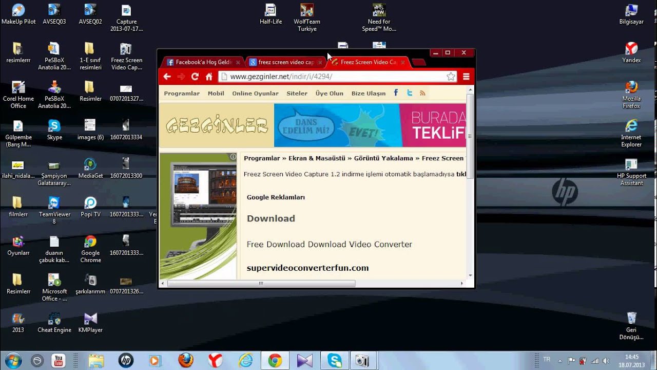 freez screen video capture indirimi kurulumu ve kullanımı - YouTube