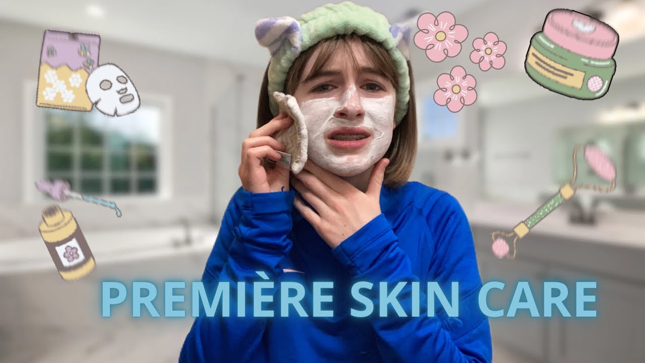 MON AMIE ME RELOOK ET JE FAIS MA 1ere SKIN CARE🙈 - YouTube