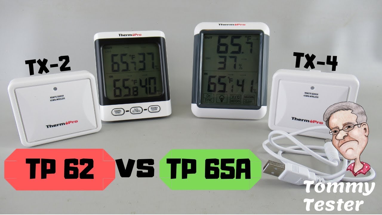 Thermopro TP62 vs TP65A | Review | Wireless Thermometer - YouTube