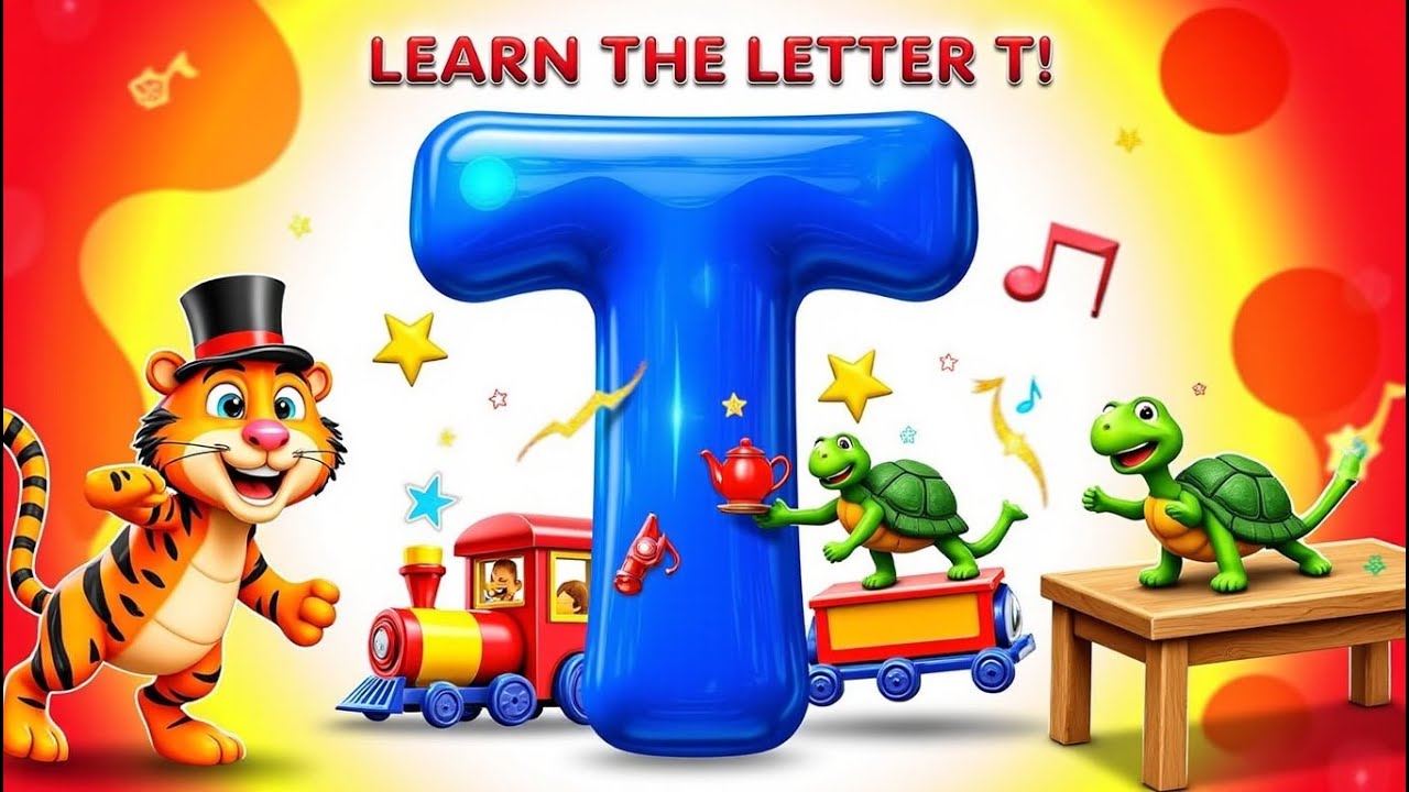 Let's Learn T | T is for Things | Musical ABC with T | Fun Learning ...