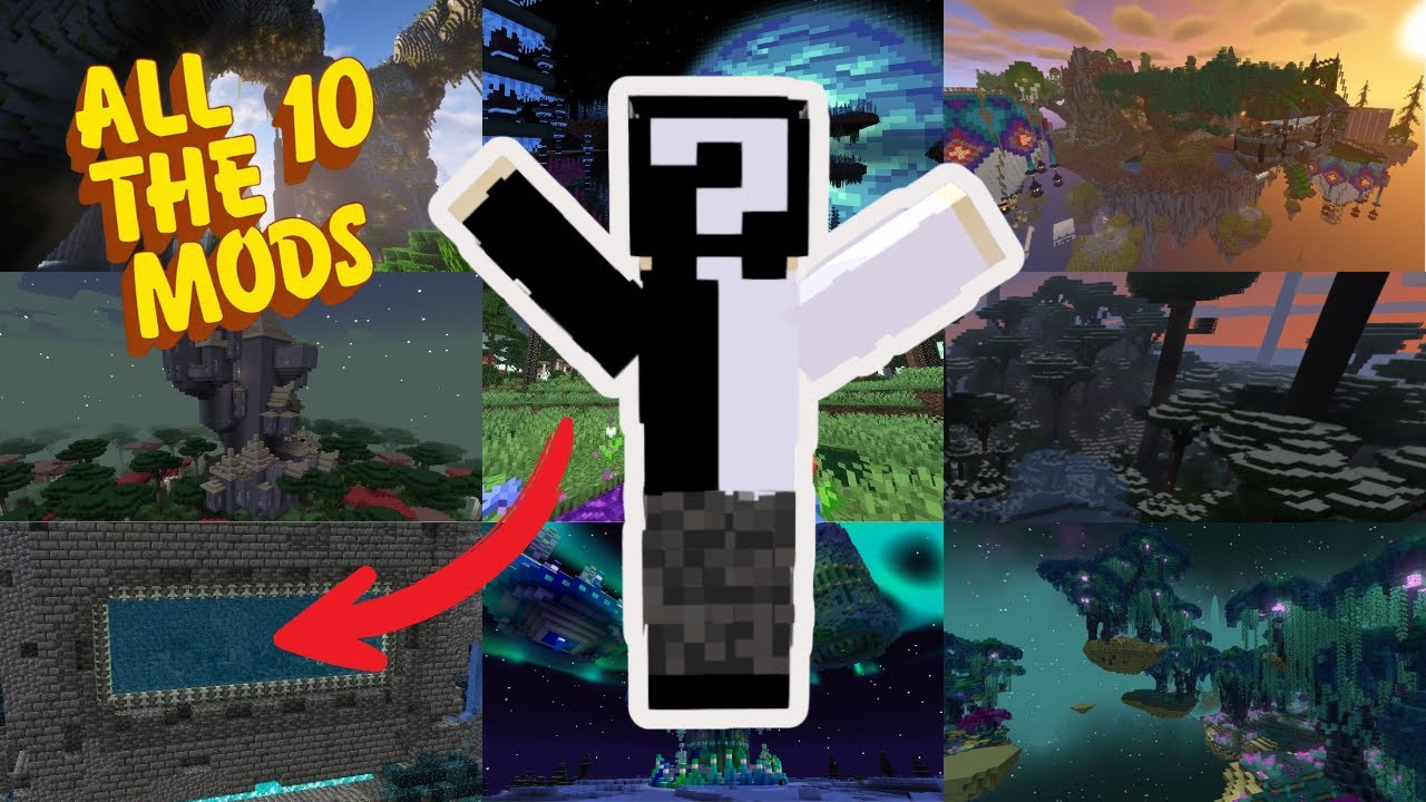 I Played Minecraft BIGGEST Modpack on the Titan SMP - YouTube