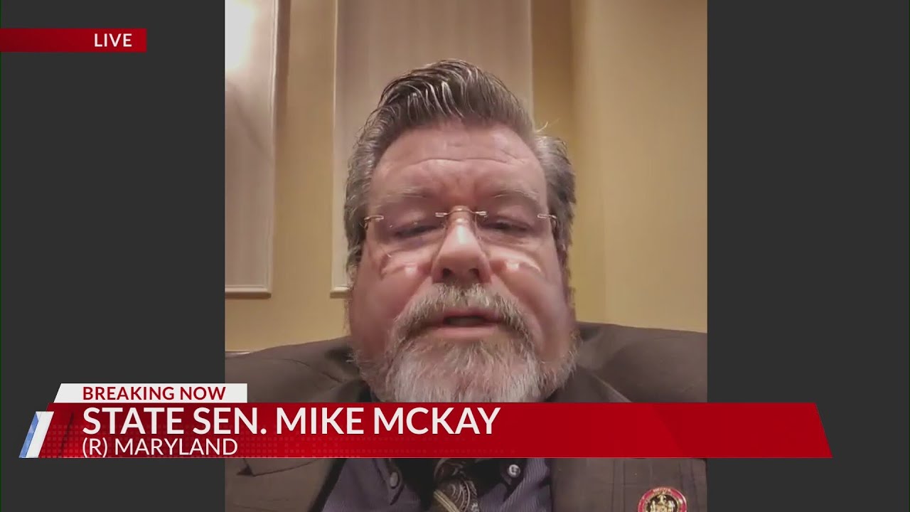Maryland State Senator Mike McKay Talks While in Lockdown at State ...