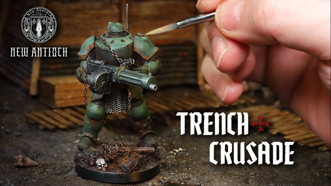 Painting Trench + Crusade Mechanized Heavy Infantry - New Antioch ...
