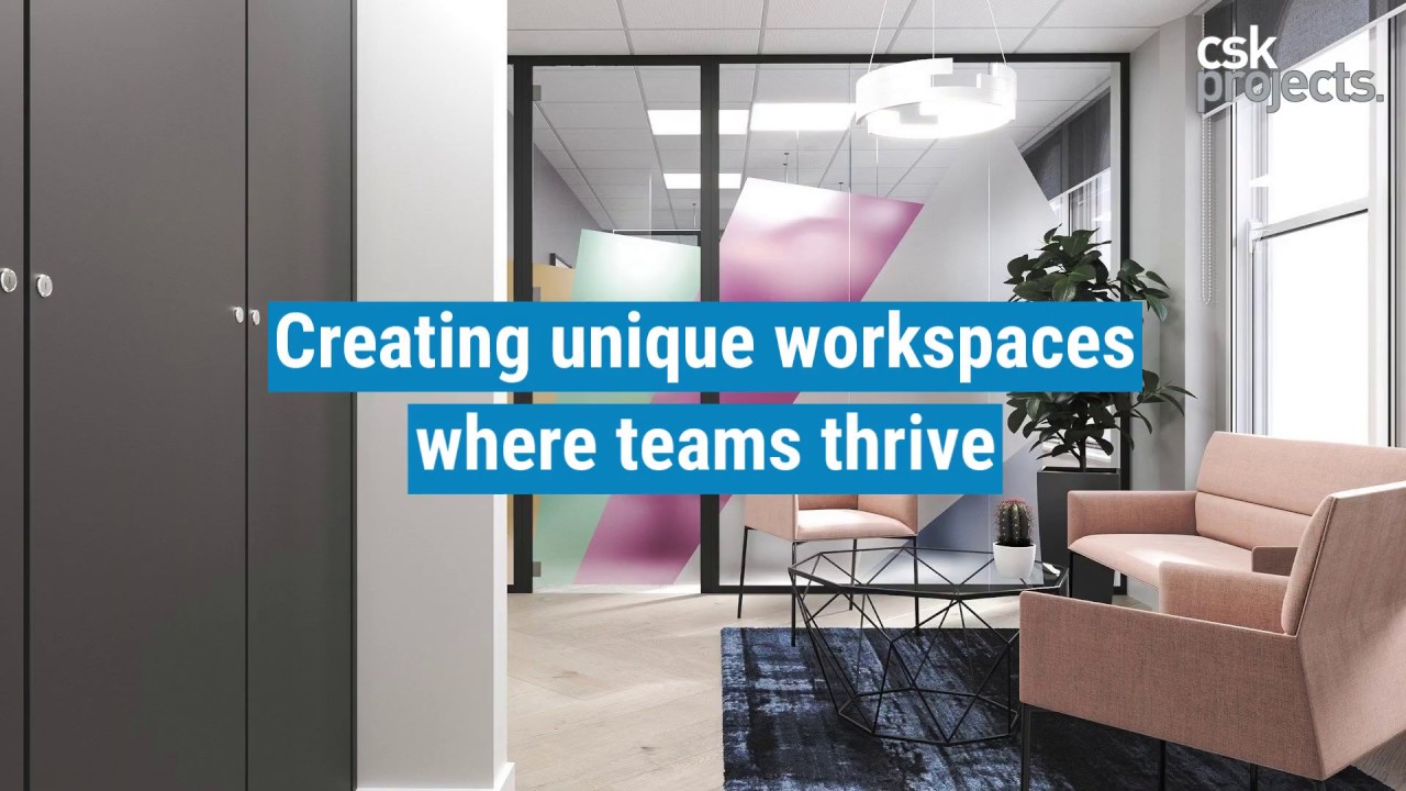 Workspaces worth experiencing | Office design & build | CSK Projects ...