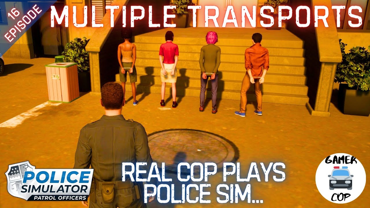 REAL COP PLAYS POLICE SIMULATOR - Police Simulator: Patrol Officers ...