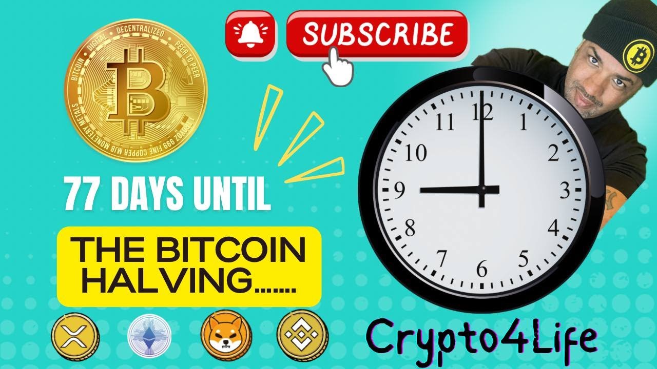 77 days until the Bitcoin HALVING... ((LIVE)) #Crypto4Life w/ Six8Jay ...