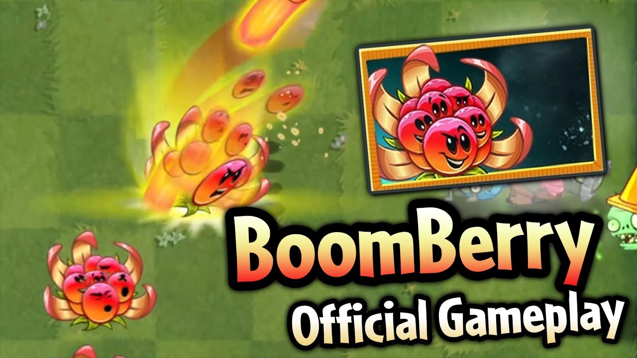Plants vs. Zombies 2 BoomBerry Official Gameplay - YouTube