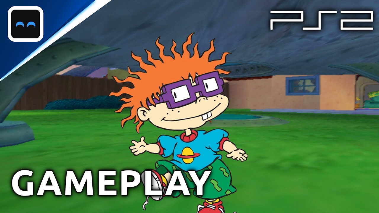 Chuckie Challenges Rugrats Royal Ransom PS2 - YouTube