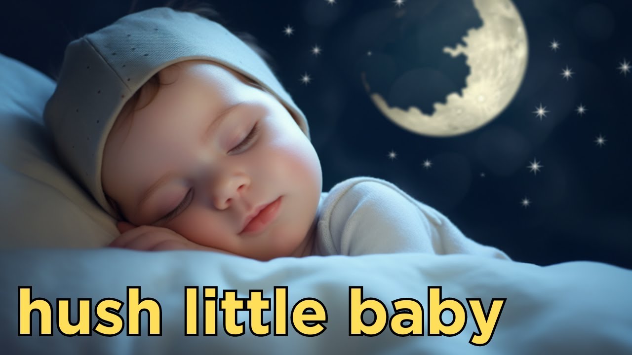 ♬Hush Little Baby Lullaby ♫ 1 Hour Loop ♫ Perfect Baby Sleep Music ...