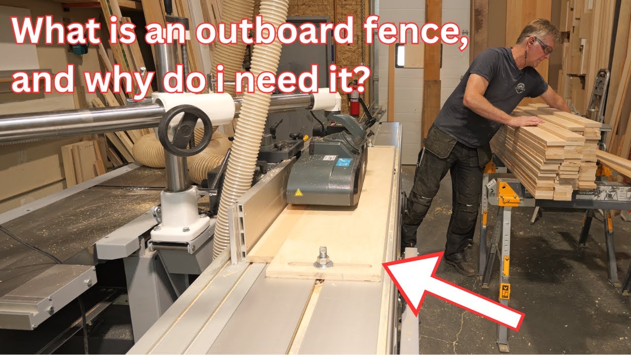 Outboard fence for the shaper. How and why. - YouTube