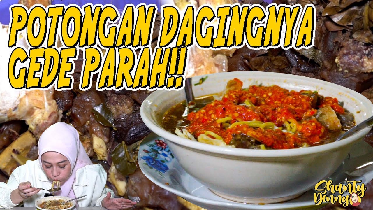 POTONGAN DAGINGNYA GEDE PARAH!! SOTO BANG SIMIN (SBS)!! - YouTube