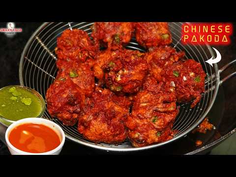 पत्ता गोभी के क्रिस्पी चाइनीज़ पकौड़े Street Style Chinese Pakoda Recipe | Cabbage Manchurian Pakora