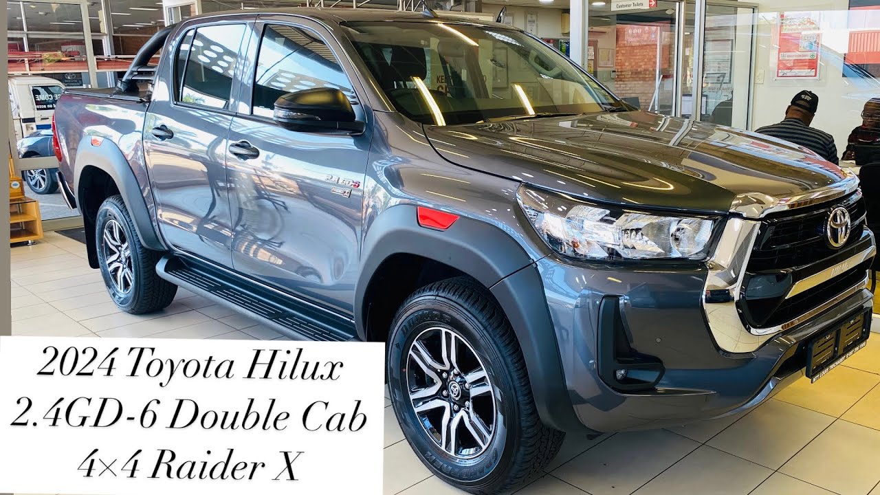 2024 Toyota Hilux 2.4GD-6 Raider X 4x4 Review Exterior | Interior ...
