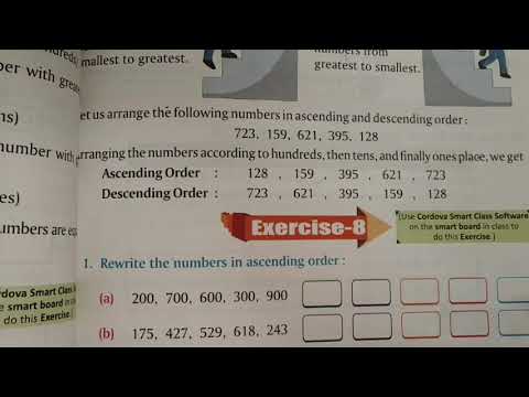 Maths# Ascending and Descending Order # class - 2 # part - 2 - YouTube