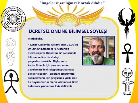 Ericksonian Hipnoz ve Psikoterapi Söyleşisi Dr.Cüneyt Karabiber