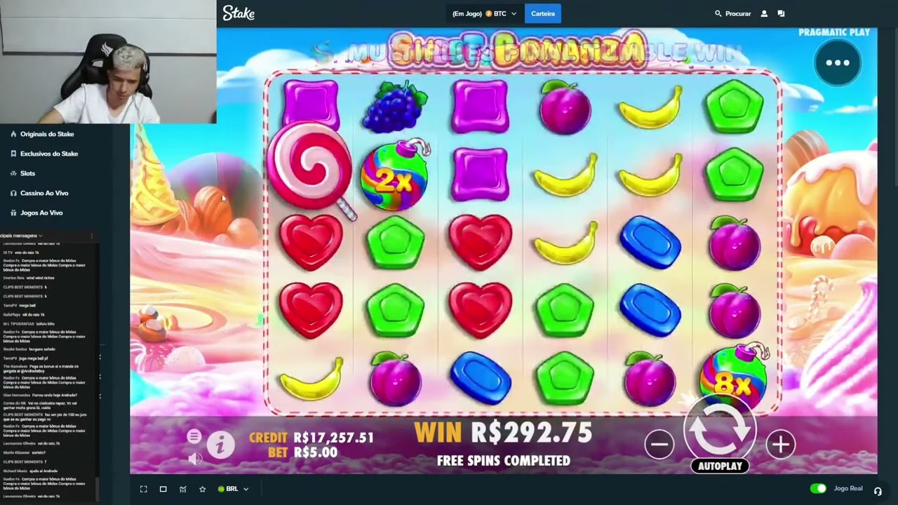 COMPREI BÔNUS NO SWEET BONANZA E ISSO ACONTECEU! - YouTube