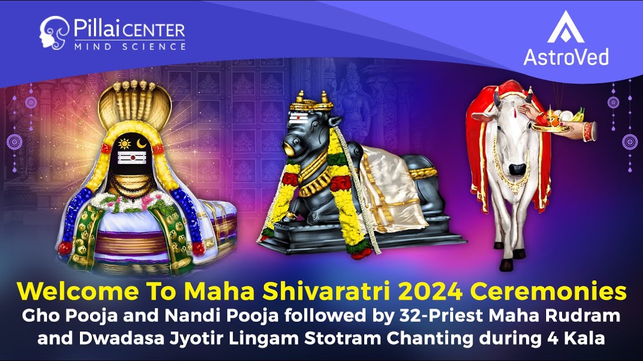 Maha Shivaratri 2024: Gho,Nandi Pooja & 32-Priest Maha Rudram ...