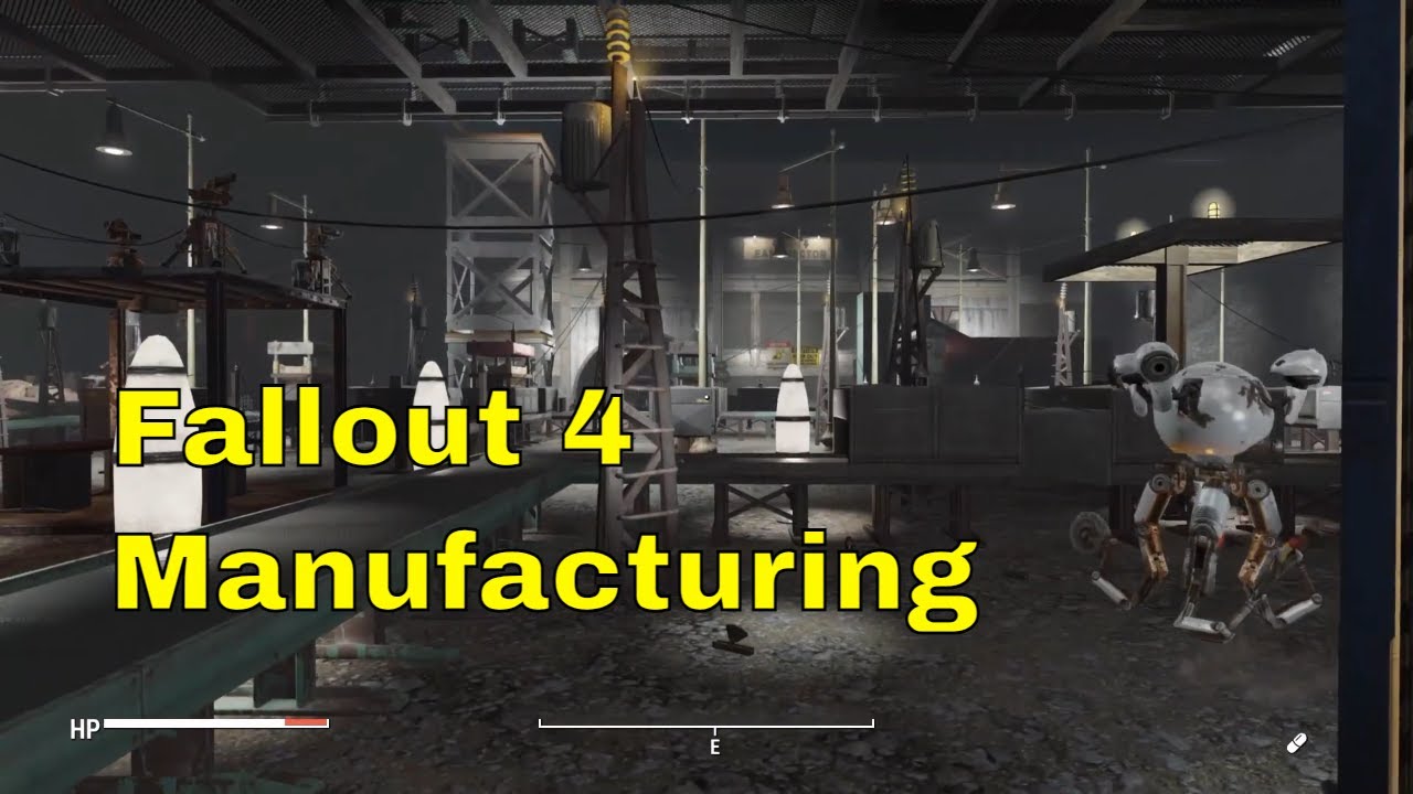 Fallout 4: Manufacturing No Commentary - YouTube
