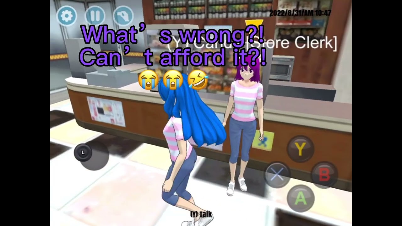 POV: Shopping with Izumi ~ High School Simulator 2018 - YouTube