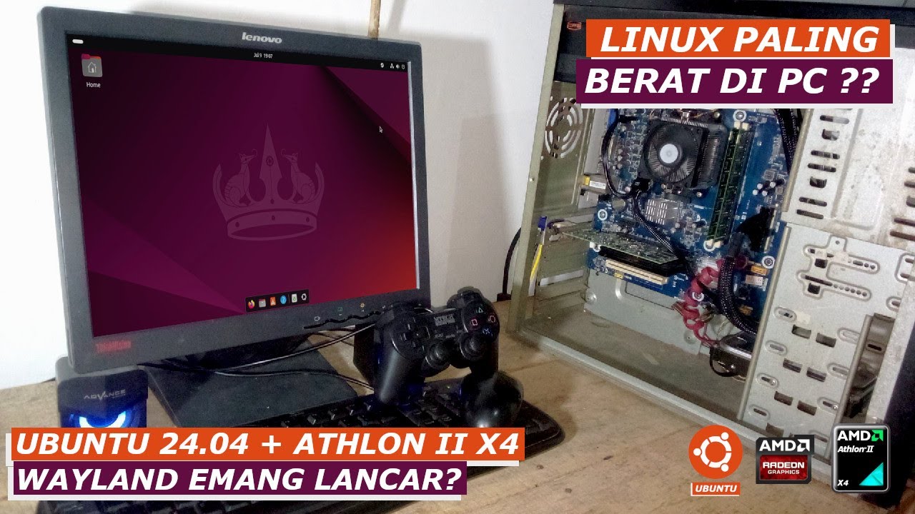OS Linux Ini Nggak Cocok Buat PC Jadul?! Ft. Ubuntu 24 Noble - YouTube