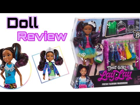 That girl lay lay fresh fashion wardrobe doll review - YouTube