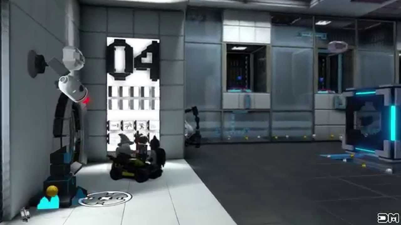 LEGO Dimensions GLaDOS Test 4 Aperture Science Enrichment Center - YouTube