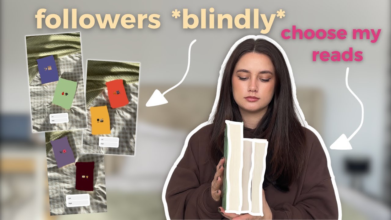 instagram blindly picks my reads | spoiler free reading vlog - YouTube
