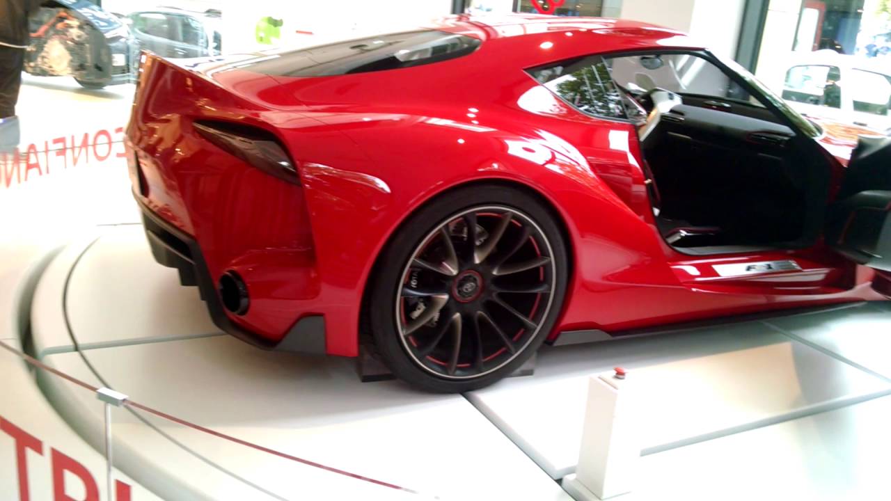 Toyota Supra FT1 Concept - YouTube