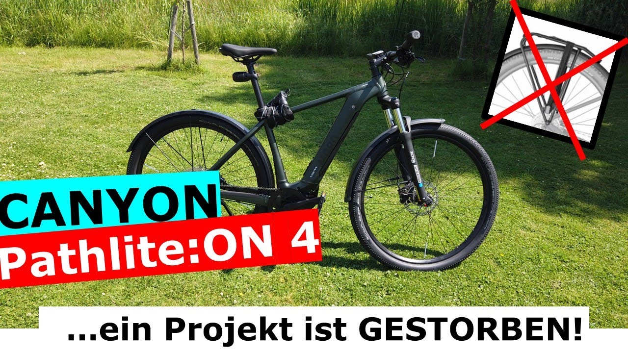 CANYON Pathlite ON 4 - ein Projekt ist Gestorben! - YouTube