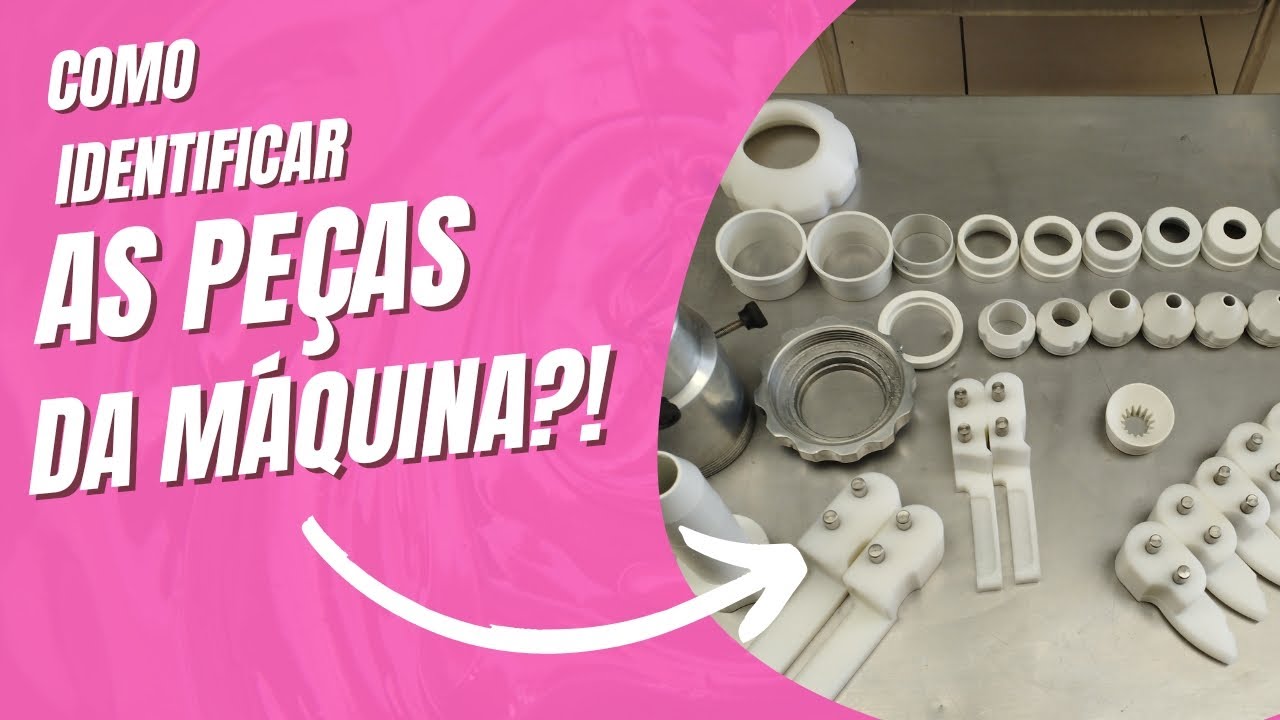 Aulão pra vc aprender tudo sobre as peças da máquina modeladora/Moldes ...