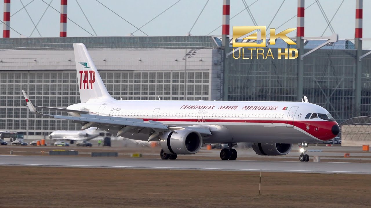 Airbus A321-251NX from TAP Air Portugal Retro Livery CS-TJR arrival at ...