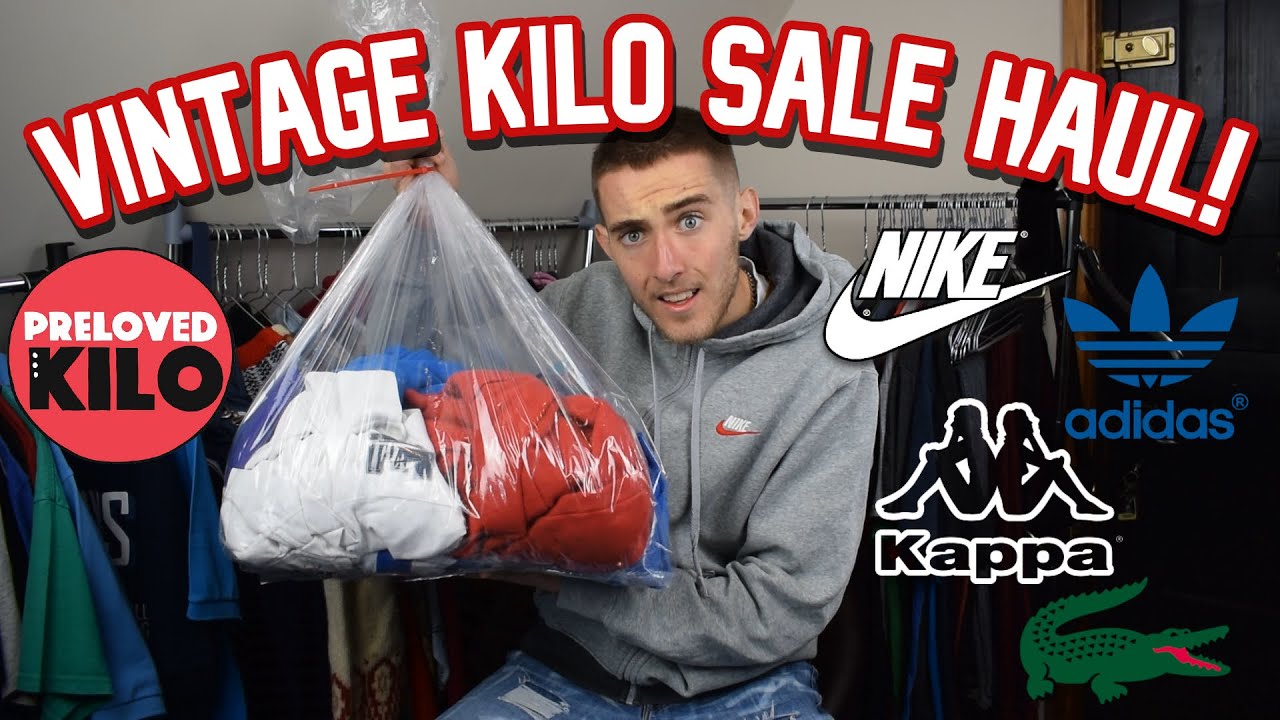 Vintage Kilo Sale Thrifting POV! Preloved Kilo Haul! - YouTube