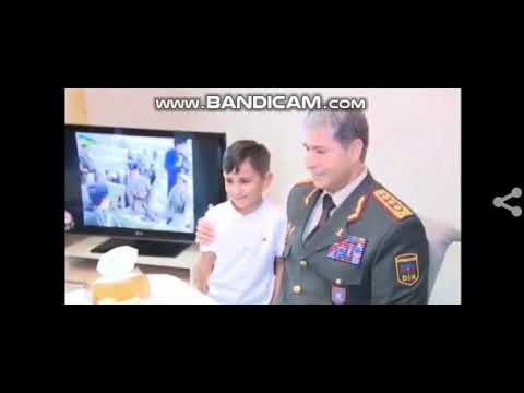 Hərbçi oğlu Vilayət Eyvazova şeir dedi