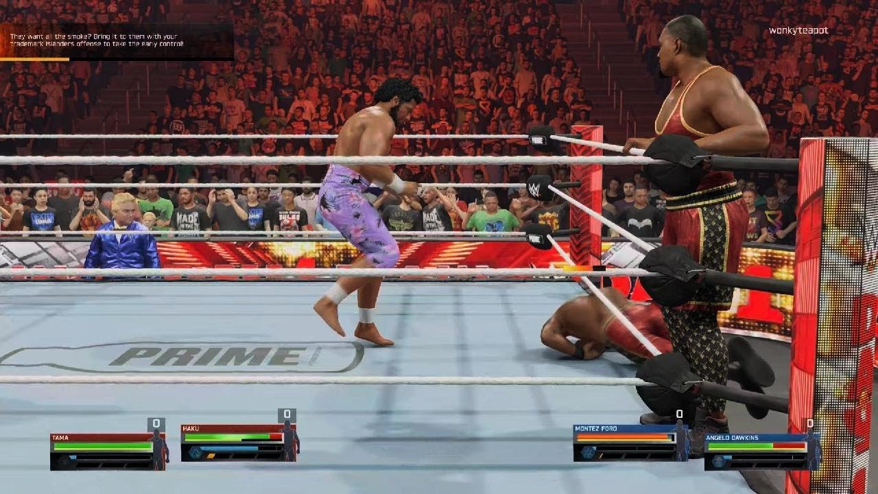 WWE 2K25 Showcase: The Islanders vs Street Profits - YouTube