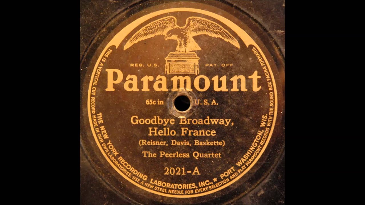 Goodbye Broadway, Hello France (vertical-cut Paramount) - YouTube