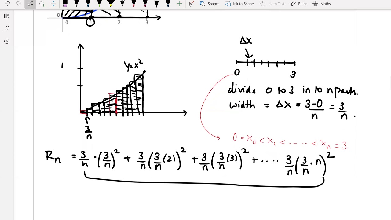 Section 5.1 : Area and Distance, Riemann Sums-152 - YouTube