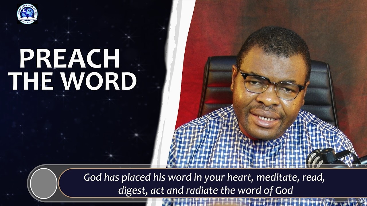 Ministering the Word of God to Others and Personally Applying It to ...