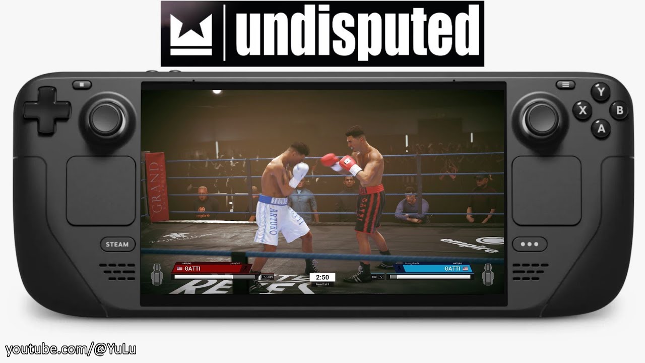 PLAYING UNDISPUTED ON THE STEAM DECK FOR THE 1st TIME (Undisputed BETA ...