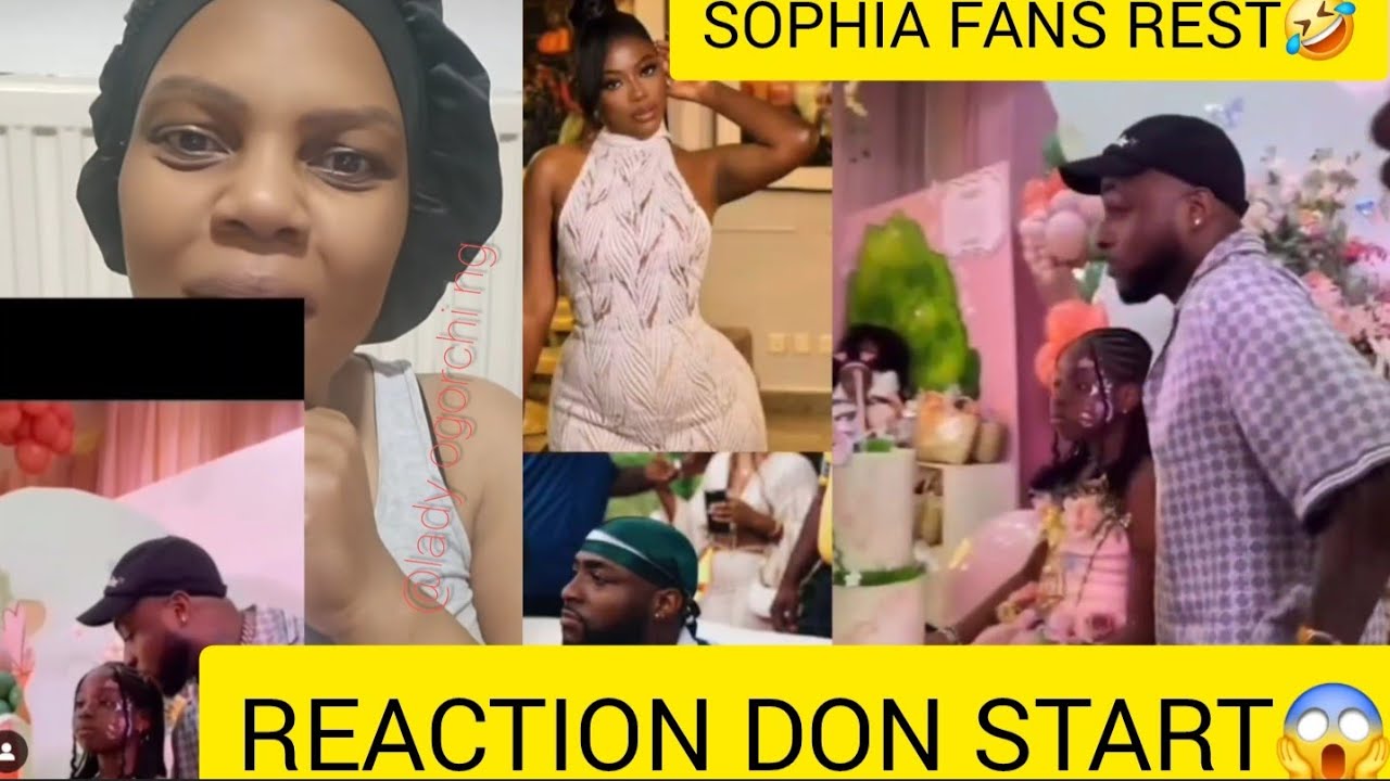 DAVIDO'S PRESENCE CHANGE IMADE'S BIRTHDAY ATMOSPHERE #CHIVDO#NETIZENS REACT #SOPHIA AND HER TEAM ...