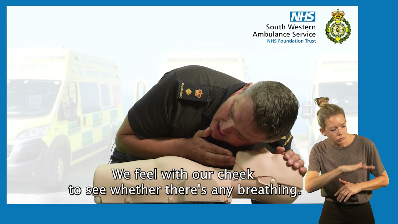 Restart a Heart - How to do CPR on an adult - YouTube