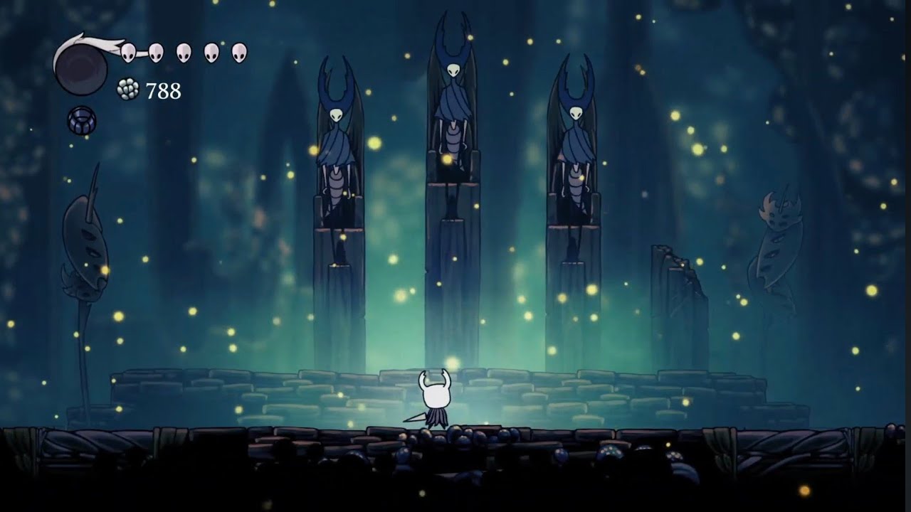 Hollow Knight - Mantis Lords Boss Fight (I Suck at This Game) - YouTube