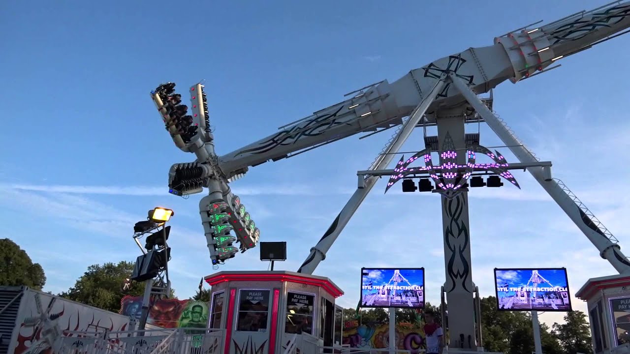 Abie Danter's Air Offride @ Gloucester Park Summer Fair 2015 - YouTube