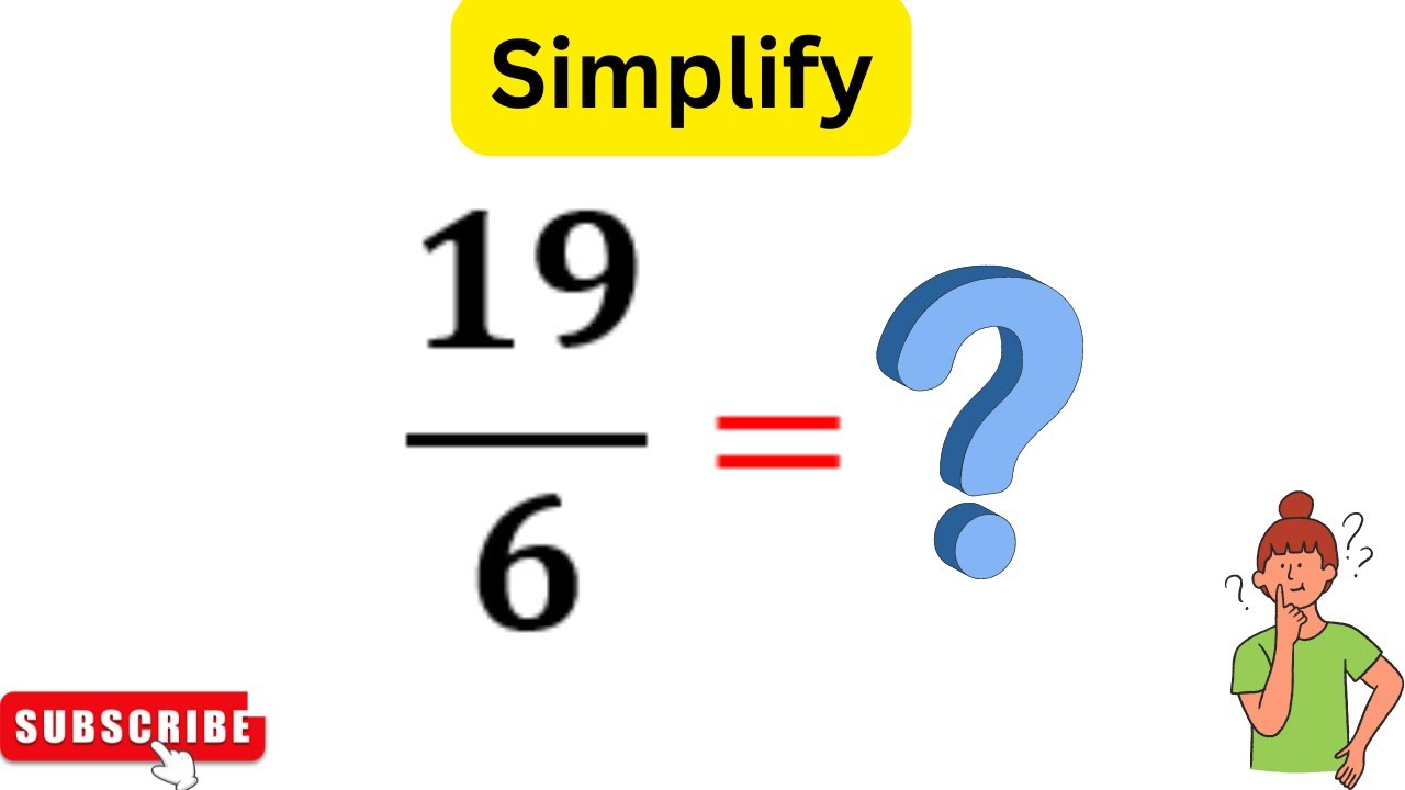 How To Convert 19/6 into Mixed Fraction? - YouTube
