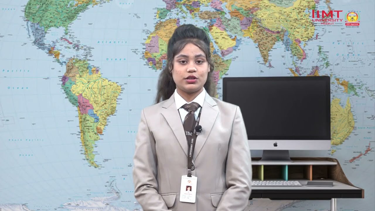 IIMT University Meerut || Anya Sharma || BAJMC - YouTube